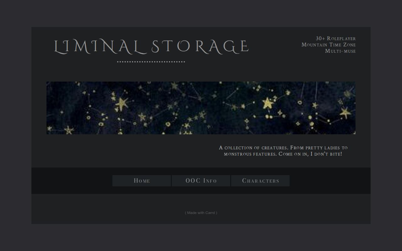 Liminal Storage